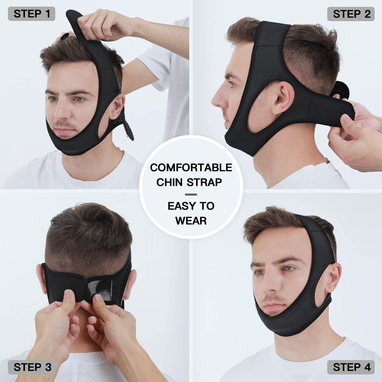 Anti Snoring Chin Strap for Sleep Apnea – Kuosn